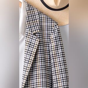 Love Tree | Jackets & Coats | Love Tree Plaid Blazer Double Breasted ...